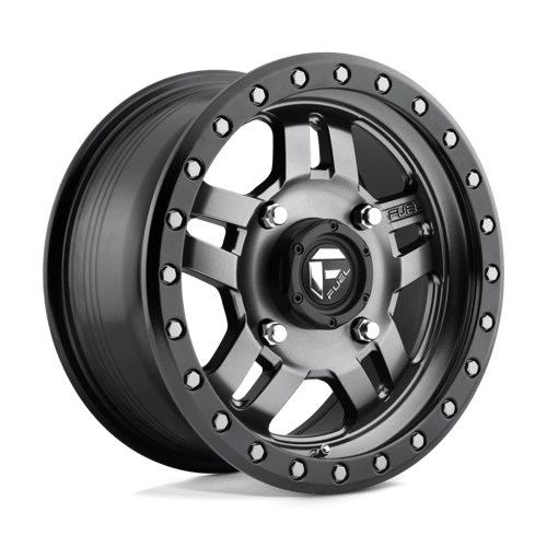 Fuel UTV | D558 ANZA | 15.0x7.00 | 4X156 | 13 | MATTE GUNMETAL BLACK B ...