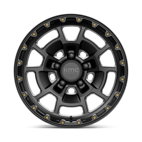 KMC | KM718 SUMMIT | 17.0x8.50 | 5X127 | 0 | SATIN BLACK – TCWcanada