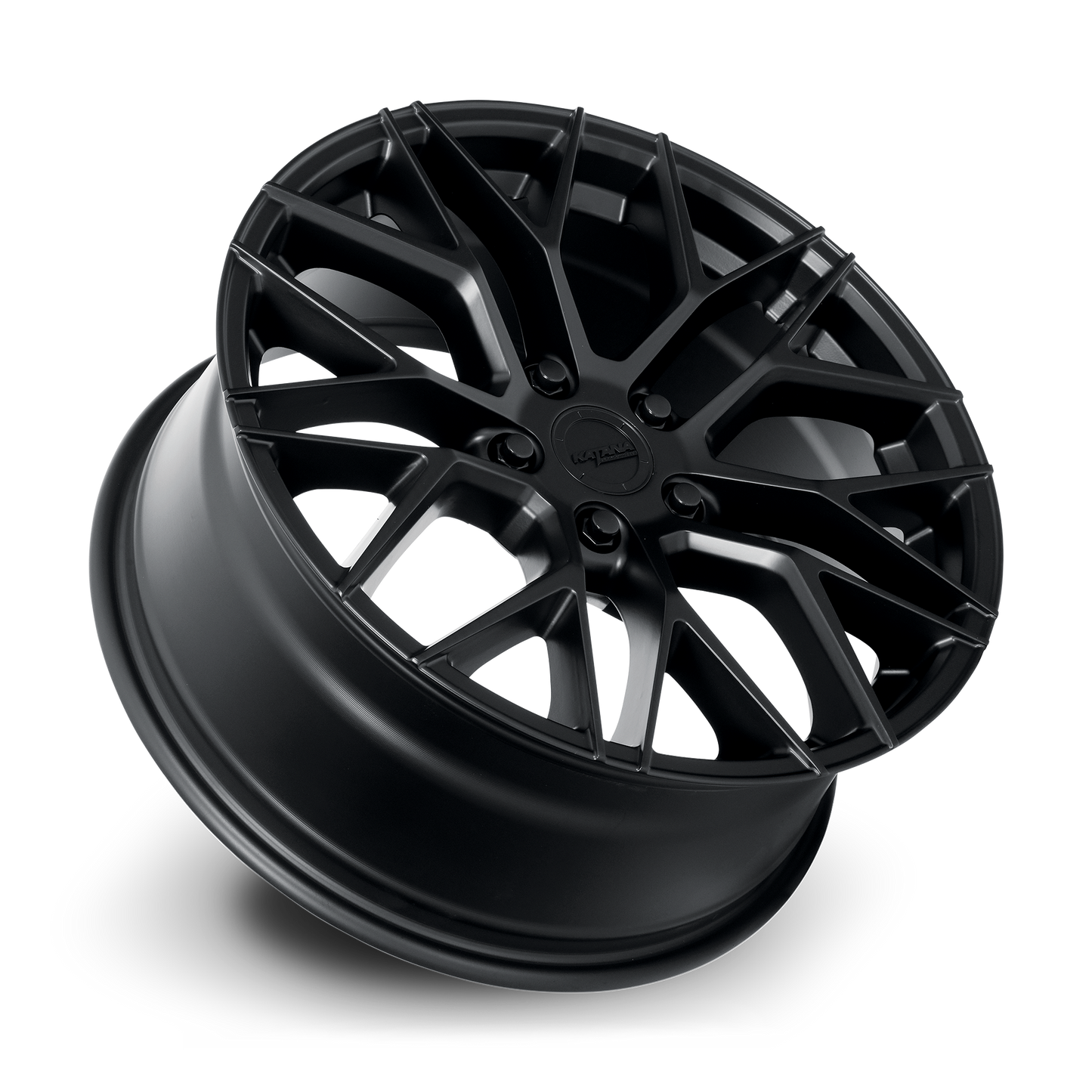 KATANA RACING KR01 Matte Black | 18x8.0 | 5x100 | +40mm | KR01-188050M ...