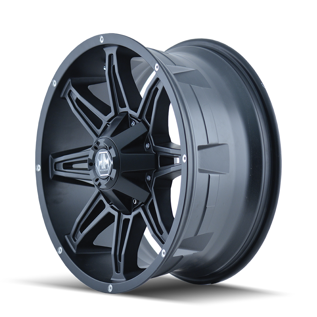 MAYHEM RAMPAGE MATTE BLACK | 18x9 | 8x180 | 18mm | 8090-8978MB18 ...