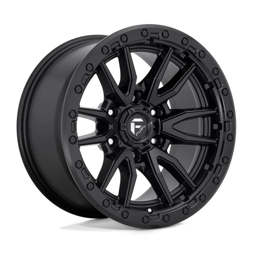 Fuel 1PC | D679 REBEL | 17.0x9.00 | 5X127 | 1 | MATTE BLACK – TCWcanada